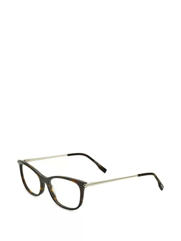 Lacoste Tortoiseshell-effect Cat-eye Glasses - Brown
