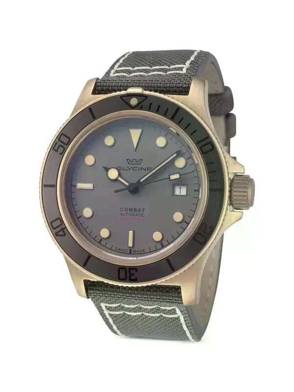GLYCINE Combat Sub 42mm Watch With Dial - Grey