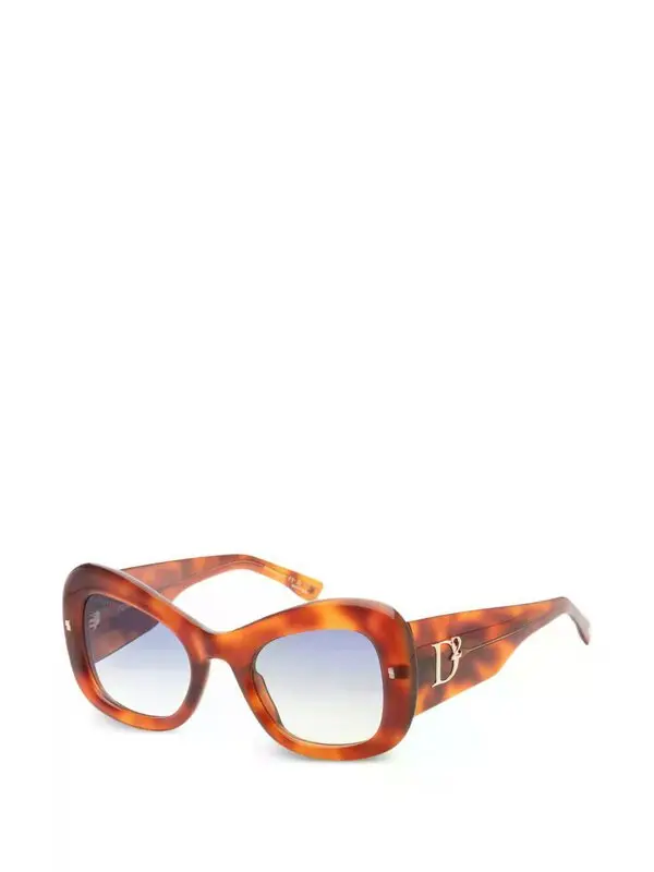 Dsquared2 Tortoiseshell-effect Cat-eye Sunglasses