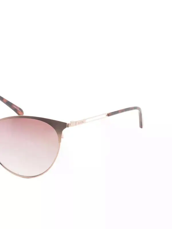 Fossil Cat-eye Sunglasses With Gradient Lenses - Pink