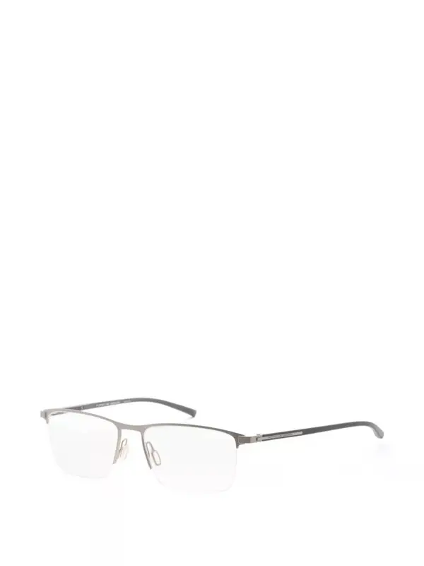 Porsche Design Half-rim Rectangle Eyeglasses