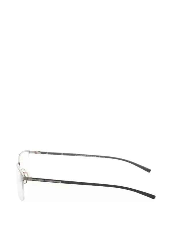 Porsche Design Half-rim Rectangle Eyeglasses