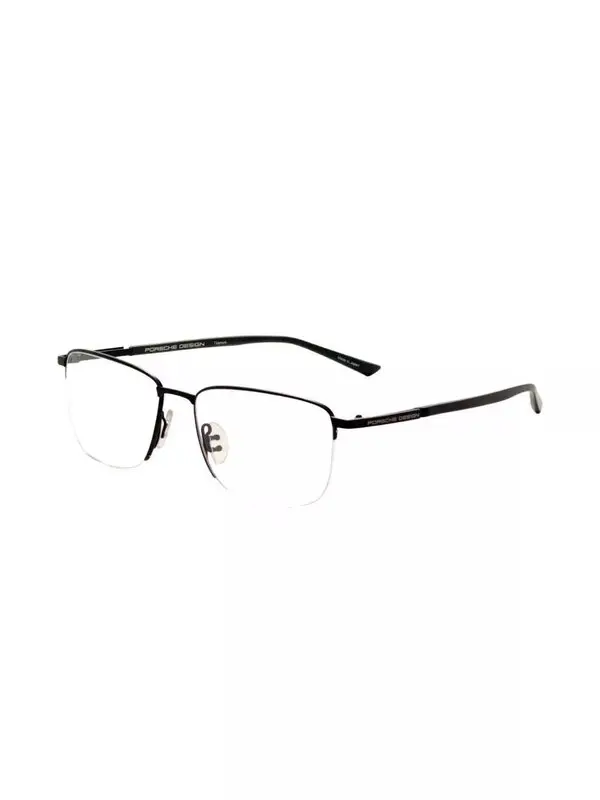 Porsche Design Rectangle-frame Glasses