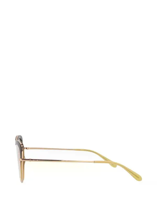Pomellato Cat Eye Frame Eyeglasses - Gold
