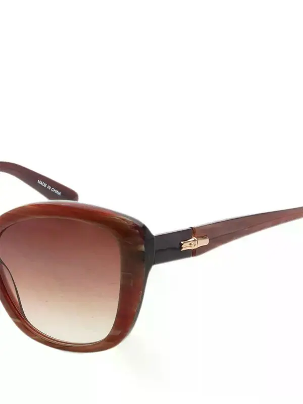 Longchamp Tortoiseshell-effect Cat-eye Sunglasses