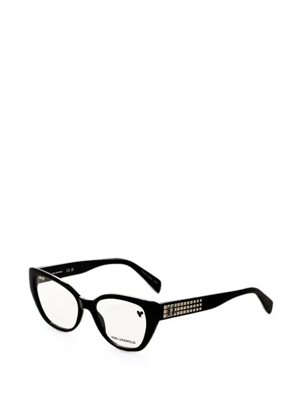 Karl Lagerfeld Logo-plaque Cat-eye Glasses