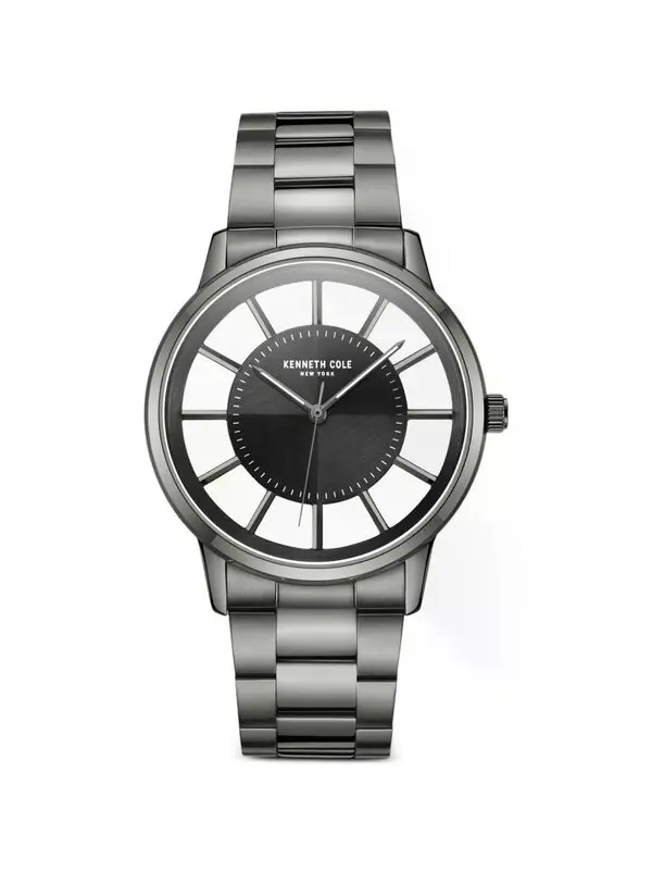 KENNETH COLE Link Bracelet Watch - Black