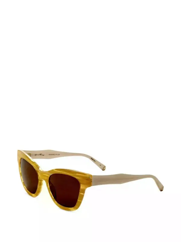 TURA X Kate Young Charlotte Cat-eye Sunglasses