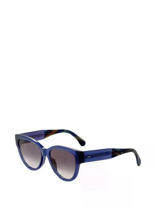 Paul Smith Etta Geometric-frame Sunglasses - Blue