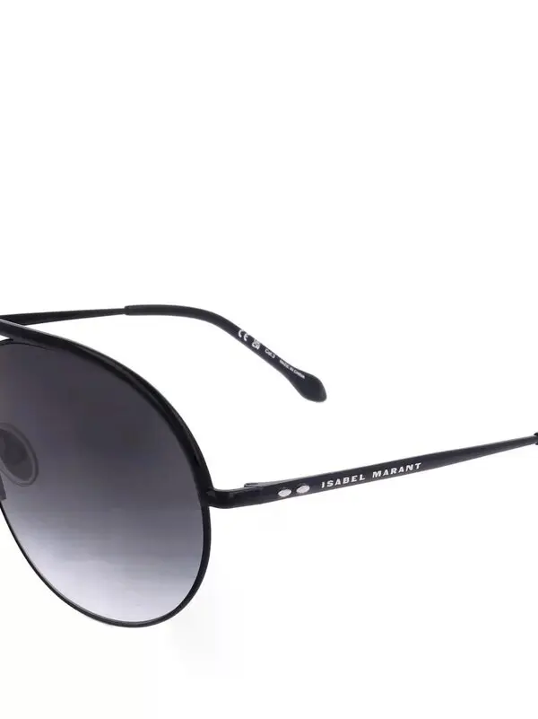 Isabel Marant Étoile Pilot-frame Sunglasses - Black