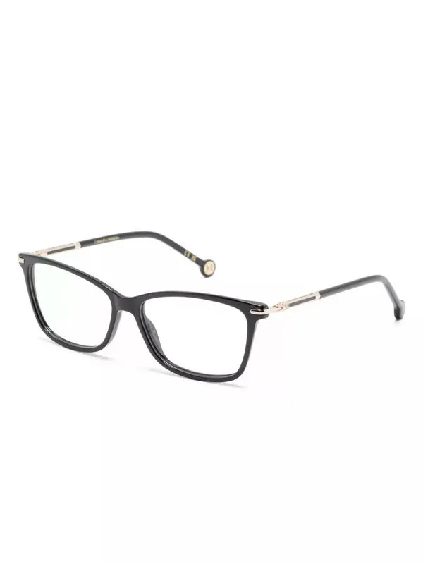 Carolina Herrera Rectangle-frame Glasses - Black