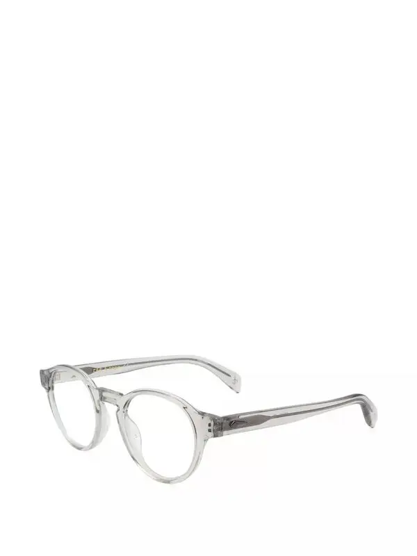 Rag & Bone Round Frame Eyeglasses - Grey