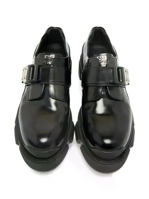 Givenchy Terra 4g Buckled Derby Shoes