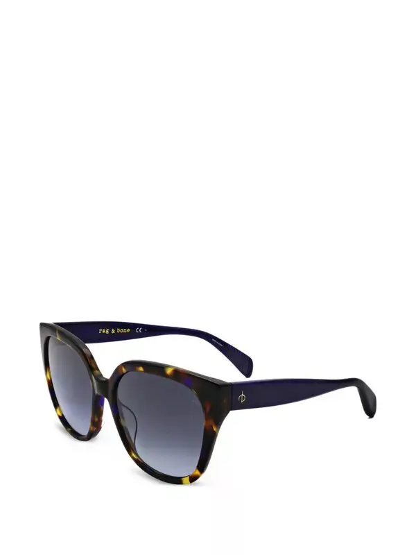 Rag & Bone Tortoiseshell Effect Cat-eye Sunglasses - Brown