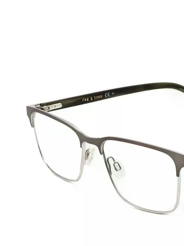 Rag & Bone Rectangle Frame Glasses