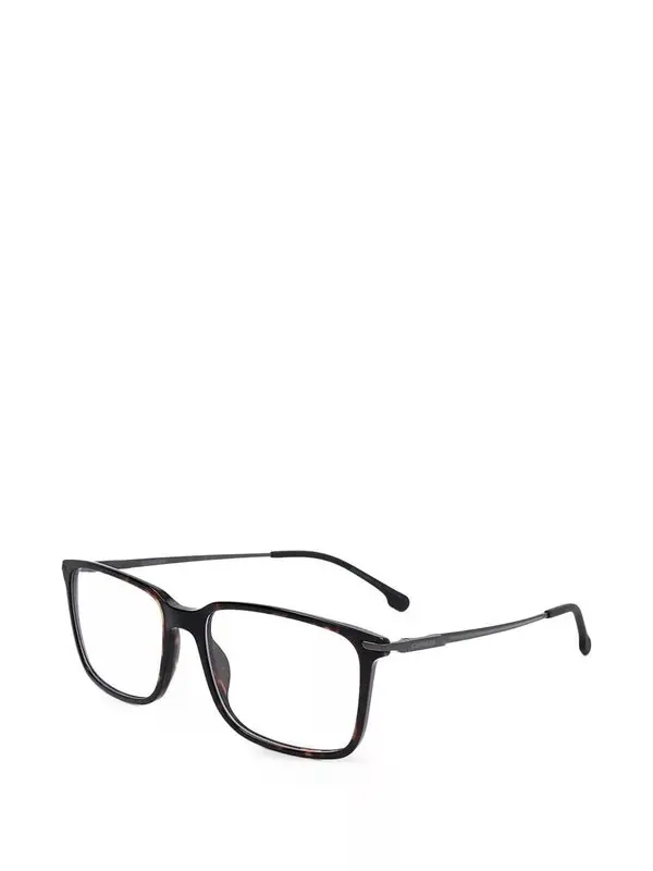 Carrera Eyewear Rectangle Frame Eyeglasses - Brown