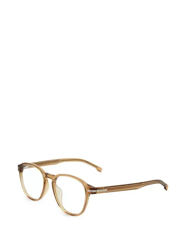 BOSS Round-frame Glasses - Neutrals