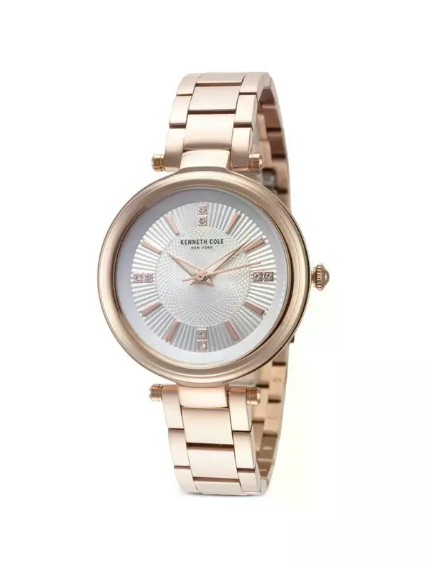 KENNETH COLE Crystal-embellished 35mm Watch