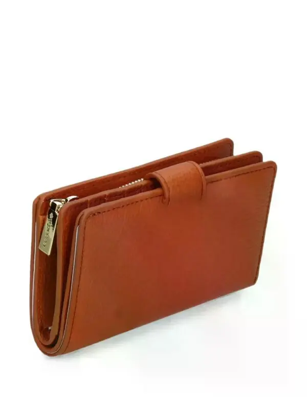 COCCINELLE Logo-plaque Pebbled Wallet