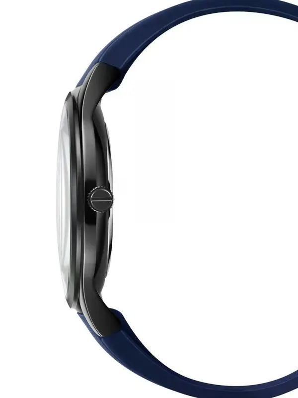 KENNETH COLE Chronograph Watch With Silicone Strap