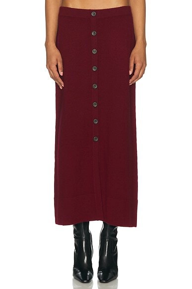 Altuzarra Callahan Cashmere Midi Skirt