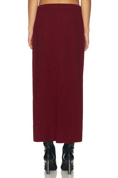 Altuzarra Callahan Cashmere Midi Skirt