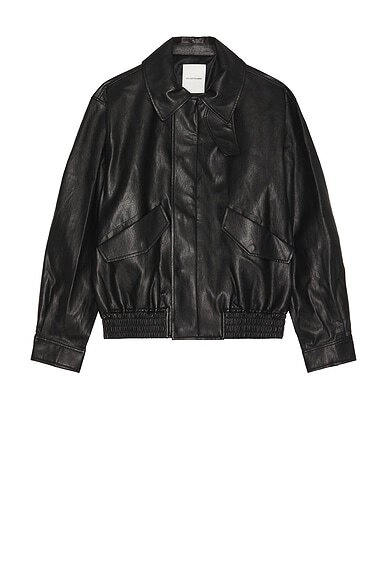 LE17SEPTEMBRE Faux Leather Zip Blouson