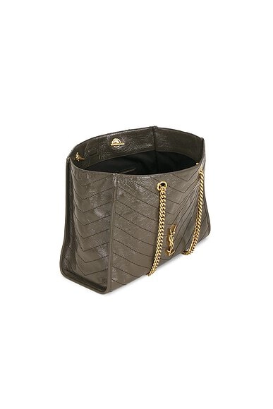Saint Laurent East West Niki Shopping Bag - Light Musk