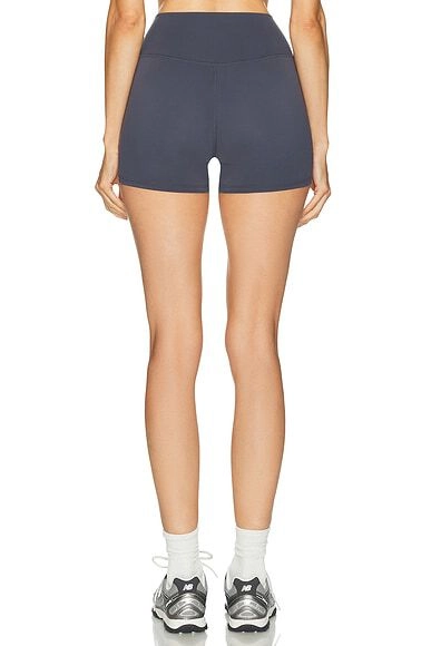 SPORTY & RICH Serif Logo Mini Biker Short
