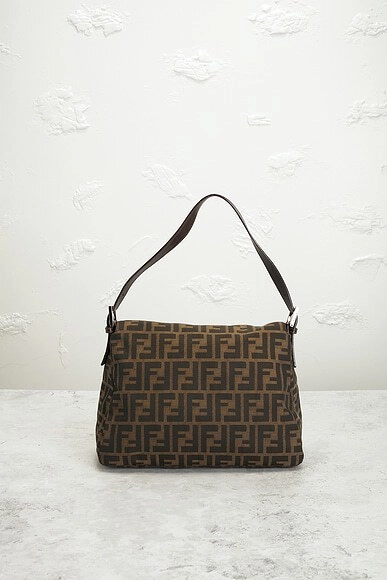 Fendi Zucca Mama Forever Baguette Shoulder Bag