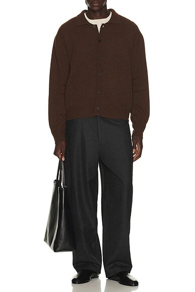 LE17SEPTEMBRE Alpaca Blend Shirt Cardigan