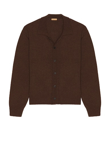 LE17SEPTEMBRE Alpaca Blend Shirt Cardigan