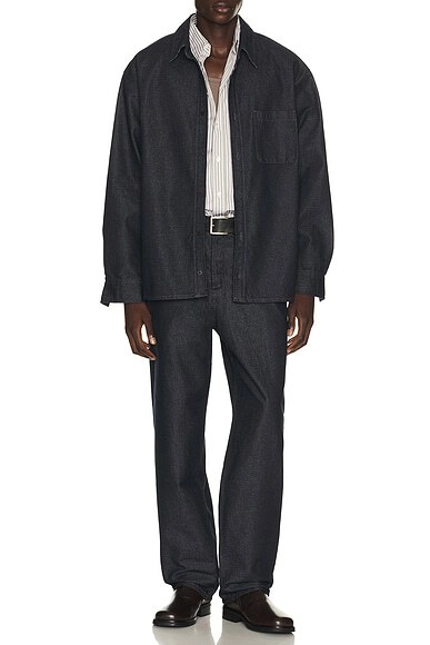 LE17SEPTEMBRE Denim Over Shirt - Indigo