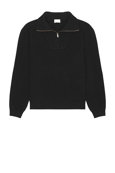 Saint Laurent Zip Neck Sweater