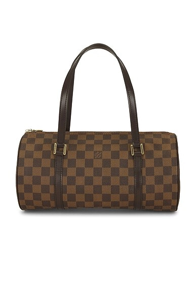 LOUIS VUITTON Damier Ebene Papillon 30 Handbag