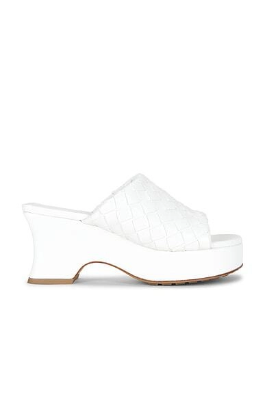 Bottega Veneta Rosita Kitten Wedge Mule