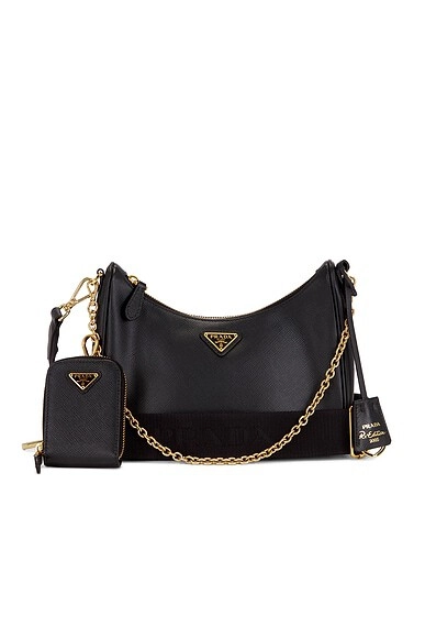 Prada Saffiano Re-edition 2005 Shoulder Bag