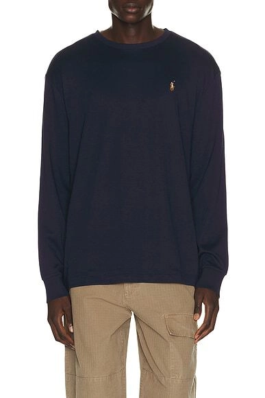 Polo Ralph Lauren Soft Touch Long Sleeve T-shirt - Refined Navy