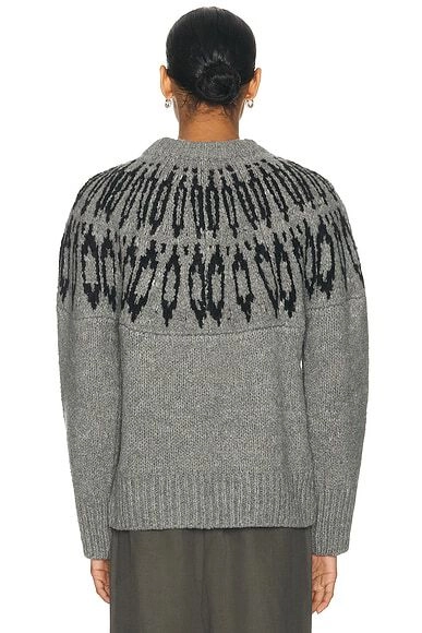 Altuzarra Coleman Fair Isle Knit Sweater