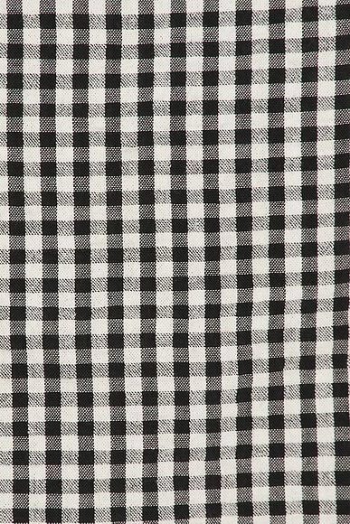 Donni. Cotton Gingham Boatneck Dress