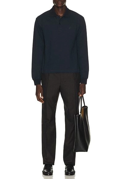 JIL SANDER Cotton Piquet Jersey Polo