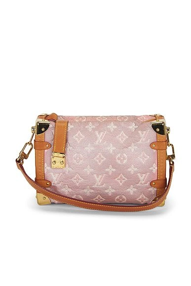LOUIS VUITTON Monoglam Side Trunk Mm Shoulder Bag
