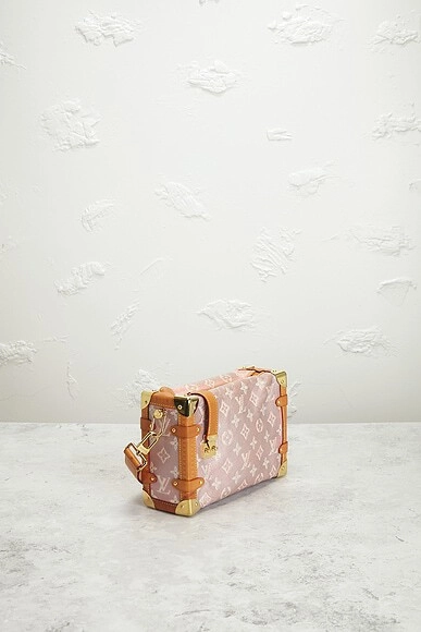 LOUIS VUITTON Monoglam Side Trunk Mm Shoulder Bag