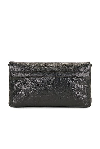 Balenciaga Le City Small Clutch In Arena Lambskin