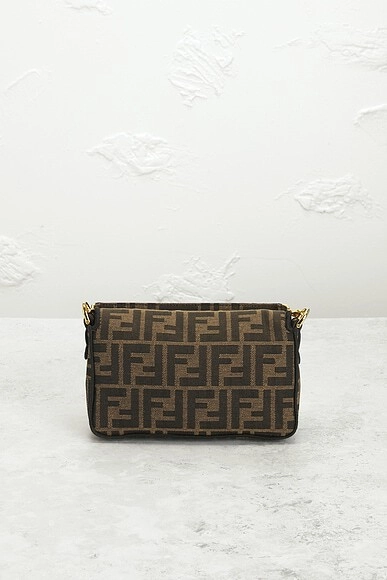 Fendi Mini Ff 1974 Baguette Shoulder Bag