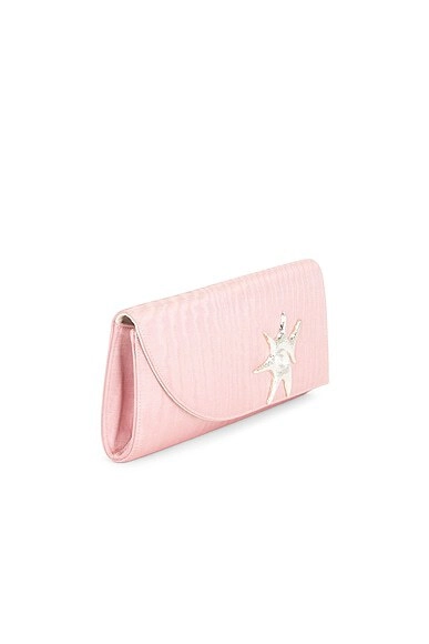 RENNK Moire Diane Clutch