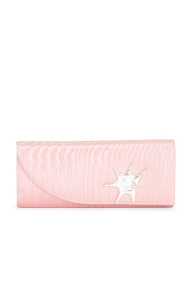 RENNK Moire Diane Clutch
