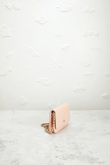 Chanel Calfskin Classic Wallet On Chain