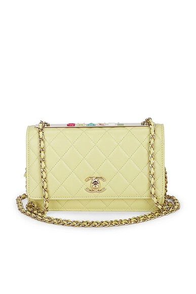 Chanel Lambskin Trendy Cc Wallet On Chain