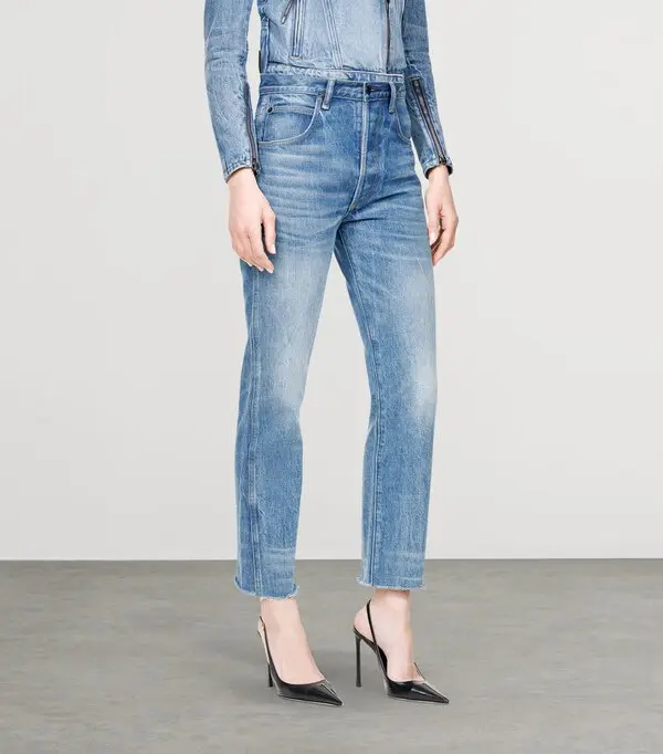 TOM FORD Melanie High-rise Straight Jeans